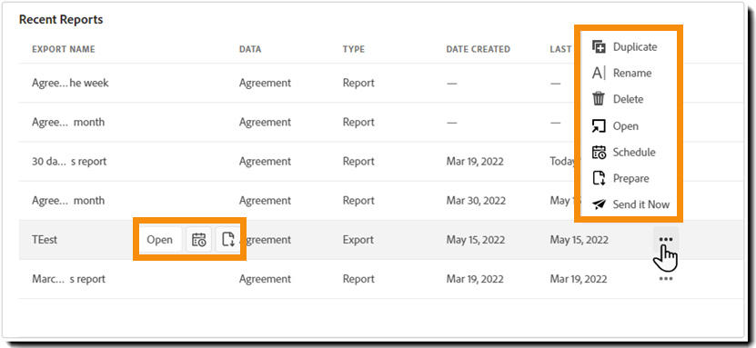 Reports and Data Exports